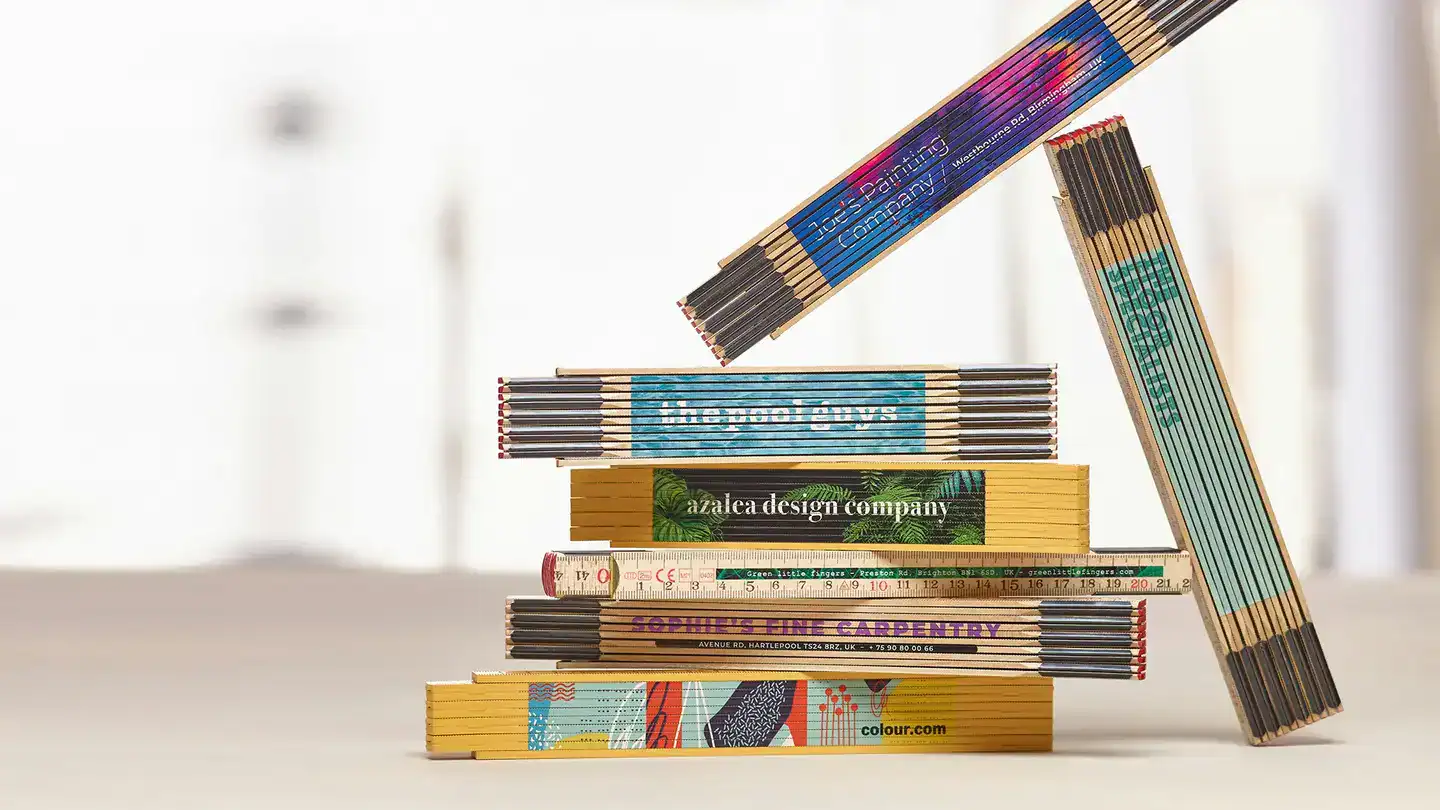 Tumstockar med eget tryck | Logofactory AB